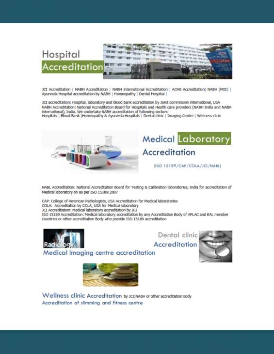 (iso/iec: 17025, iso: 15189, jci, cap, nabl.nabh, aabb, and gclp ...