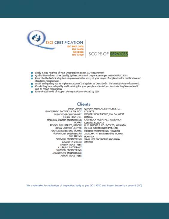 (iso/iec: 17025, iso: 15189, jci, cap, nabl.nabh, aabb, and gclp ...